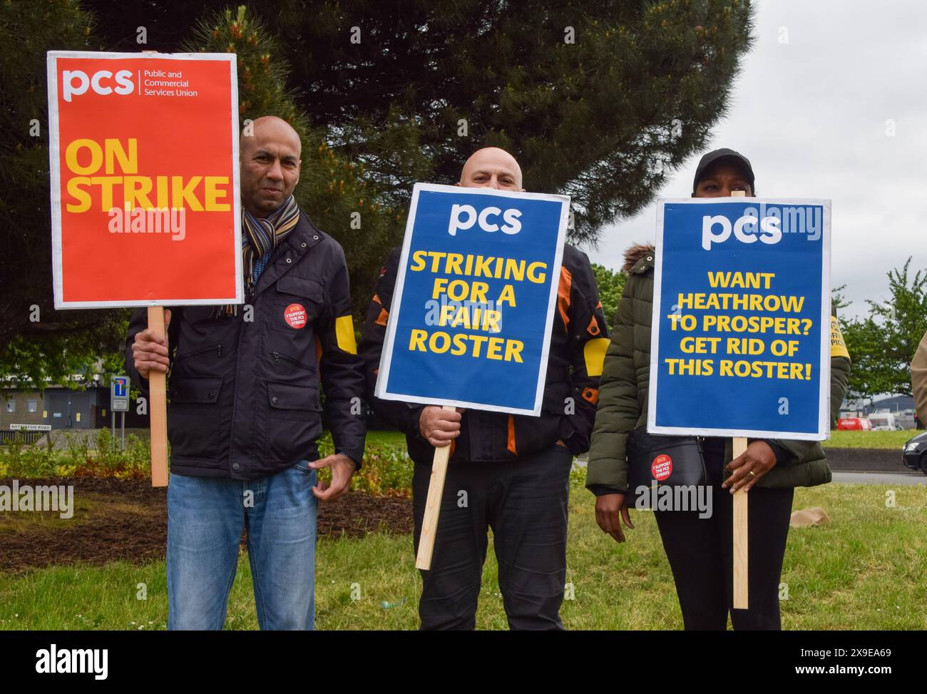 London, England, UK. 31st May, 2024. Members of PCS (Public and ...