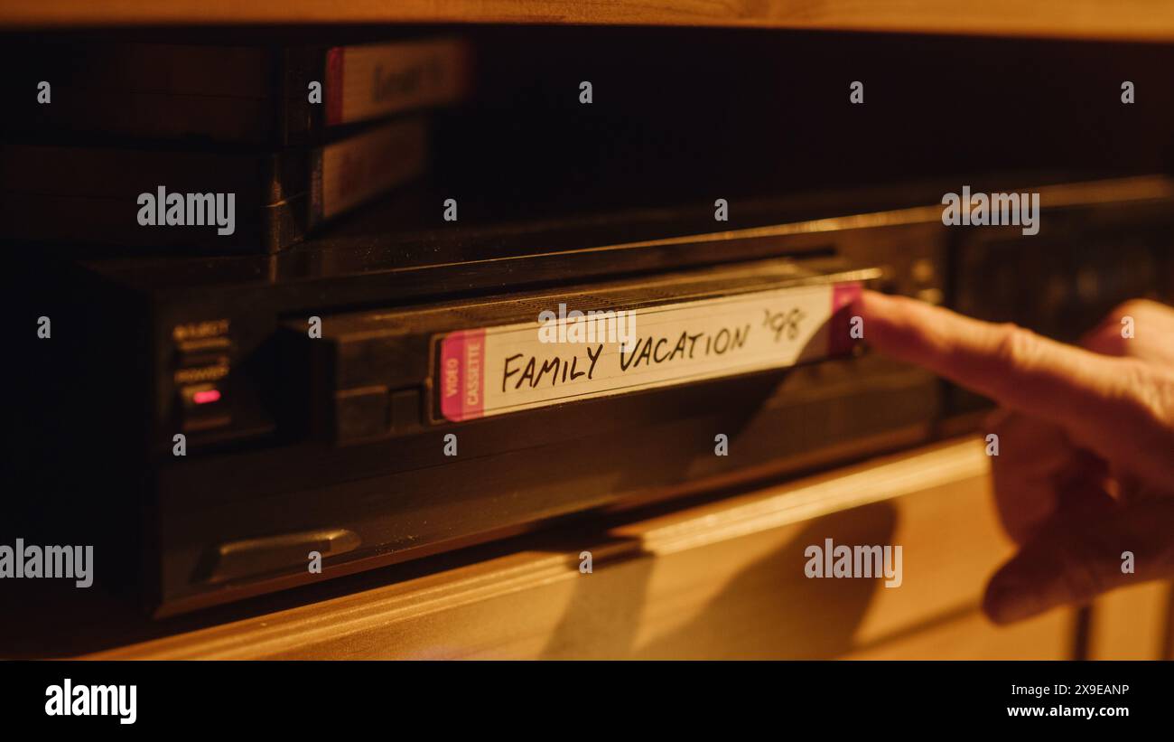 Vcr player eighties hi-res stock photography and images - Alamy