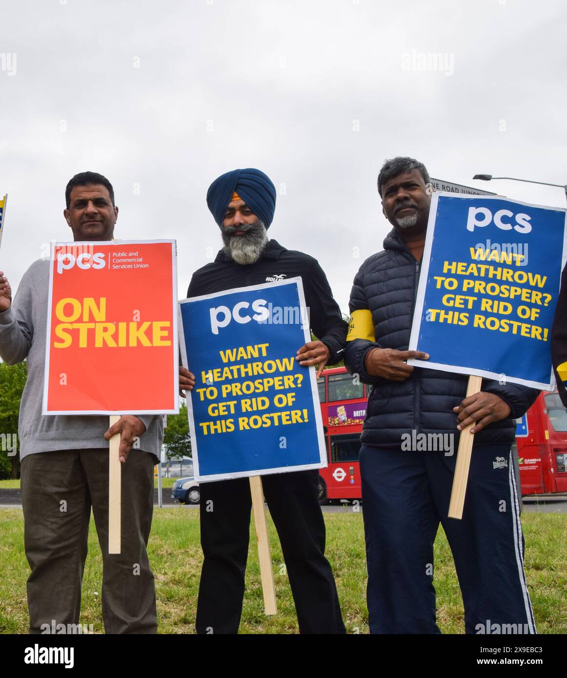 London, UK. 31st May 2024. Members of PCS (Public and Commercial ...