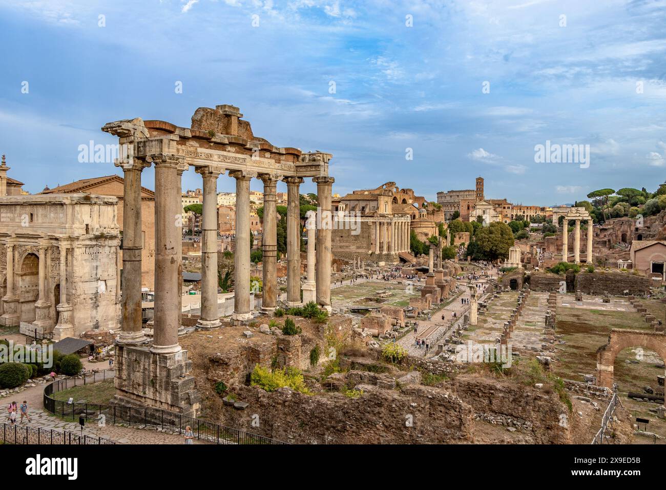 The Roman Forum, the Forum was the centre of day-to-day life in Ancient ...