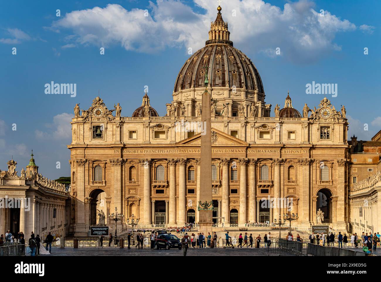 St. Peter's Basilica , a Roman Catholic Church and spiritual heart of ...