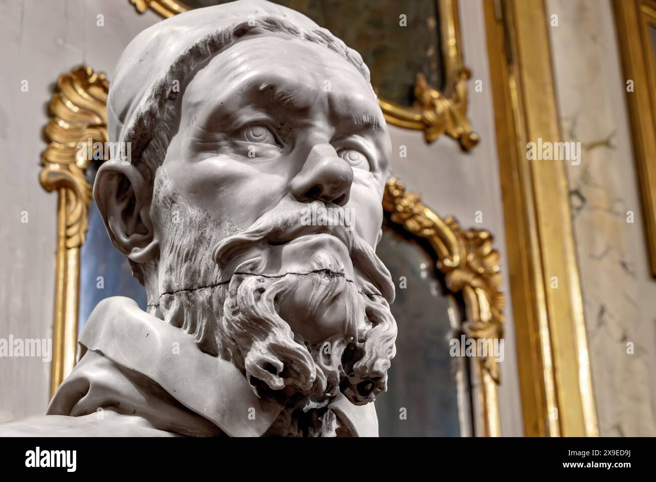 The first version of a bust of Pope Innocent X Pamphilj by Gian Lorenzo ...