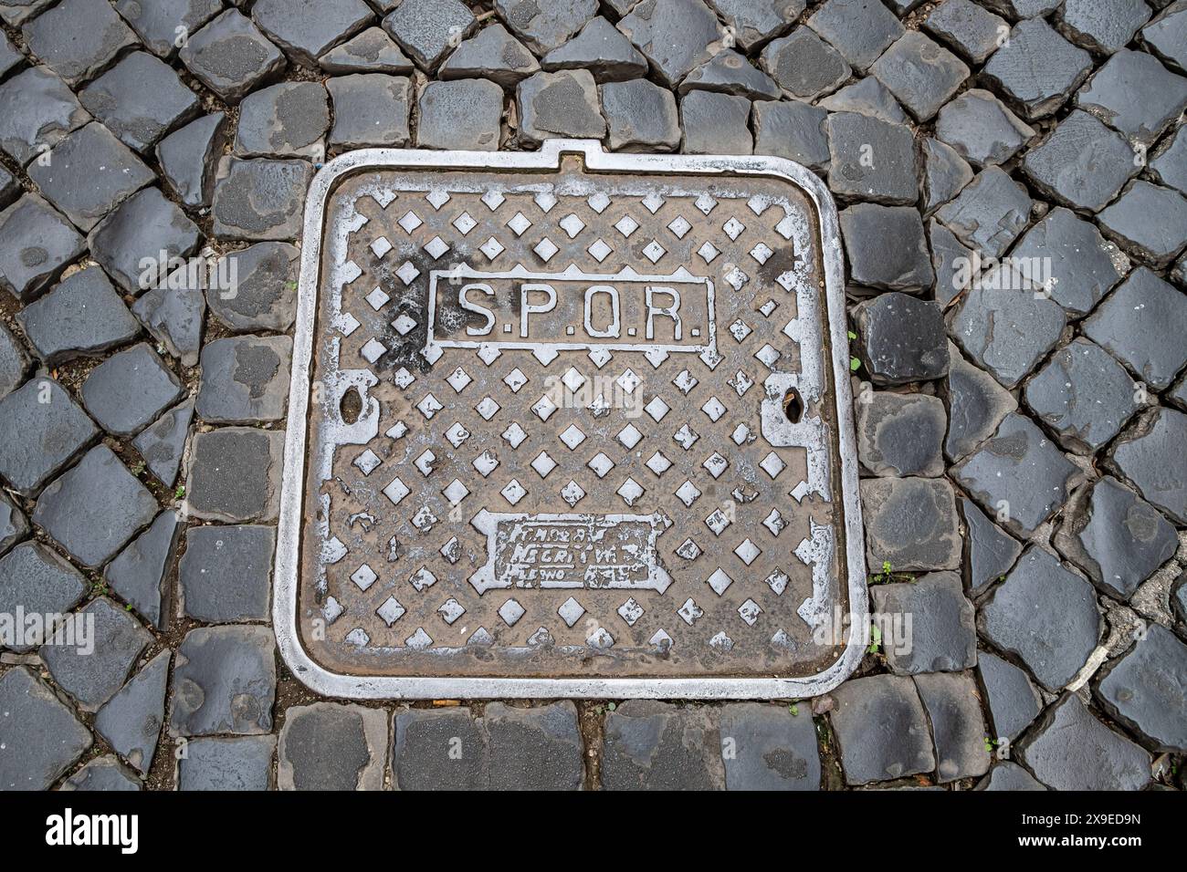 SPQR - The Senate & The People of Rome, an emblematic phrase referring ...
