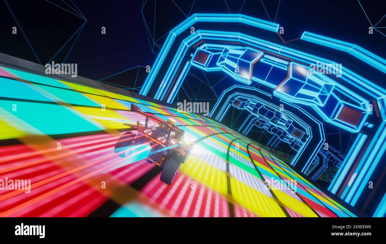 Gameplay Concept of an Off-Road Racing Video Game in Futuristic Sci-Fi ...