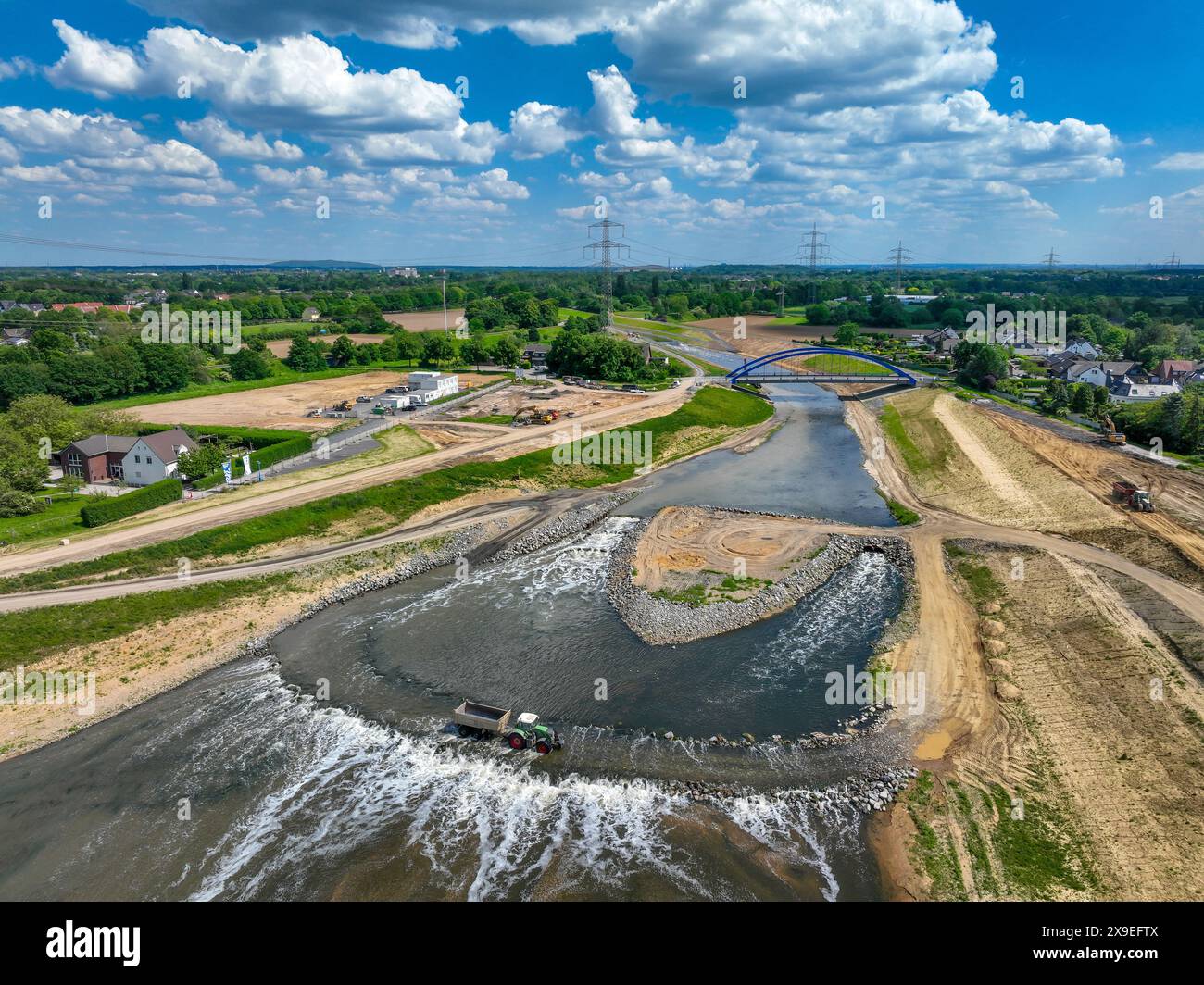 Dinslaken, Voerde, North Rhine-Westphalia, Germany - Renaturalisation ...