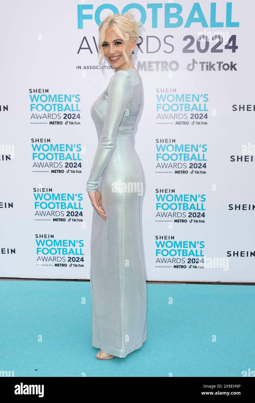 30 May 2024, London, England, UK - Pixie Lott attending Womens Football ...