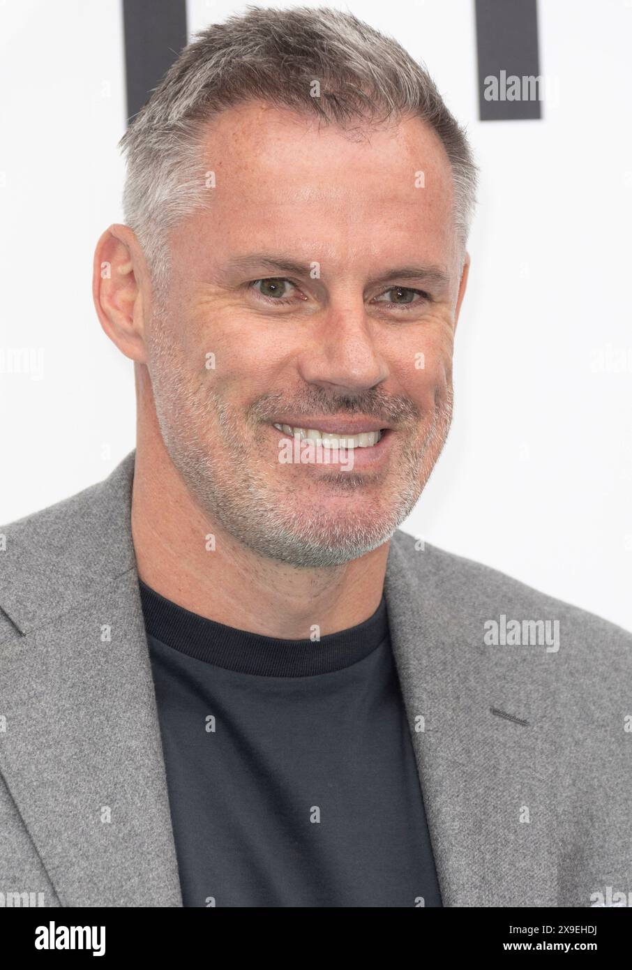 30 May 2024, London, England, UK - Jamie Carragher attending Womens ... 30 May 2024, London, England, UK - Jamie Carragher attending Womens ...