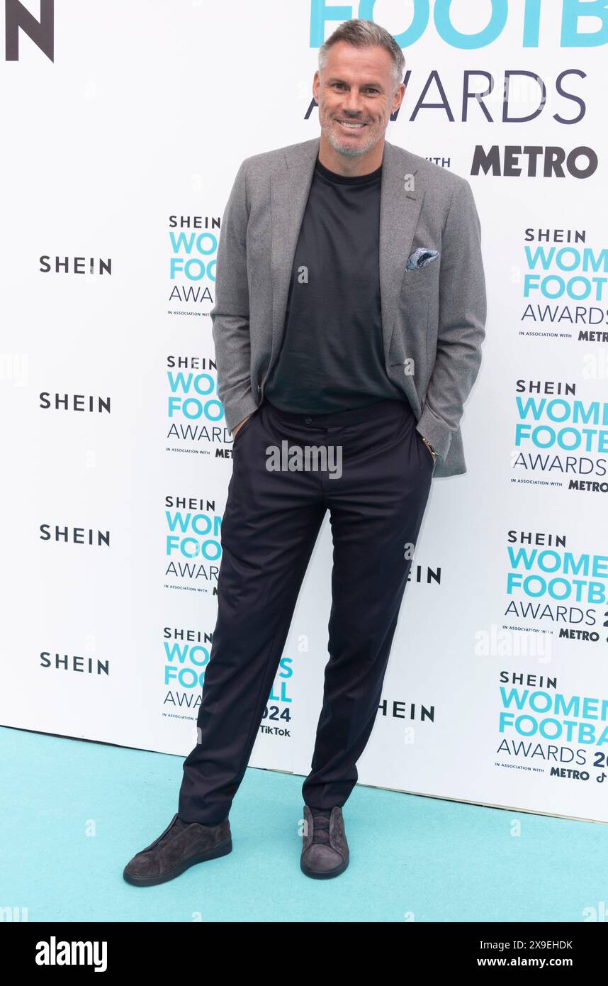 30 May 2024, London, England, UK - Jamie Carragher attending Womens ...