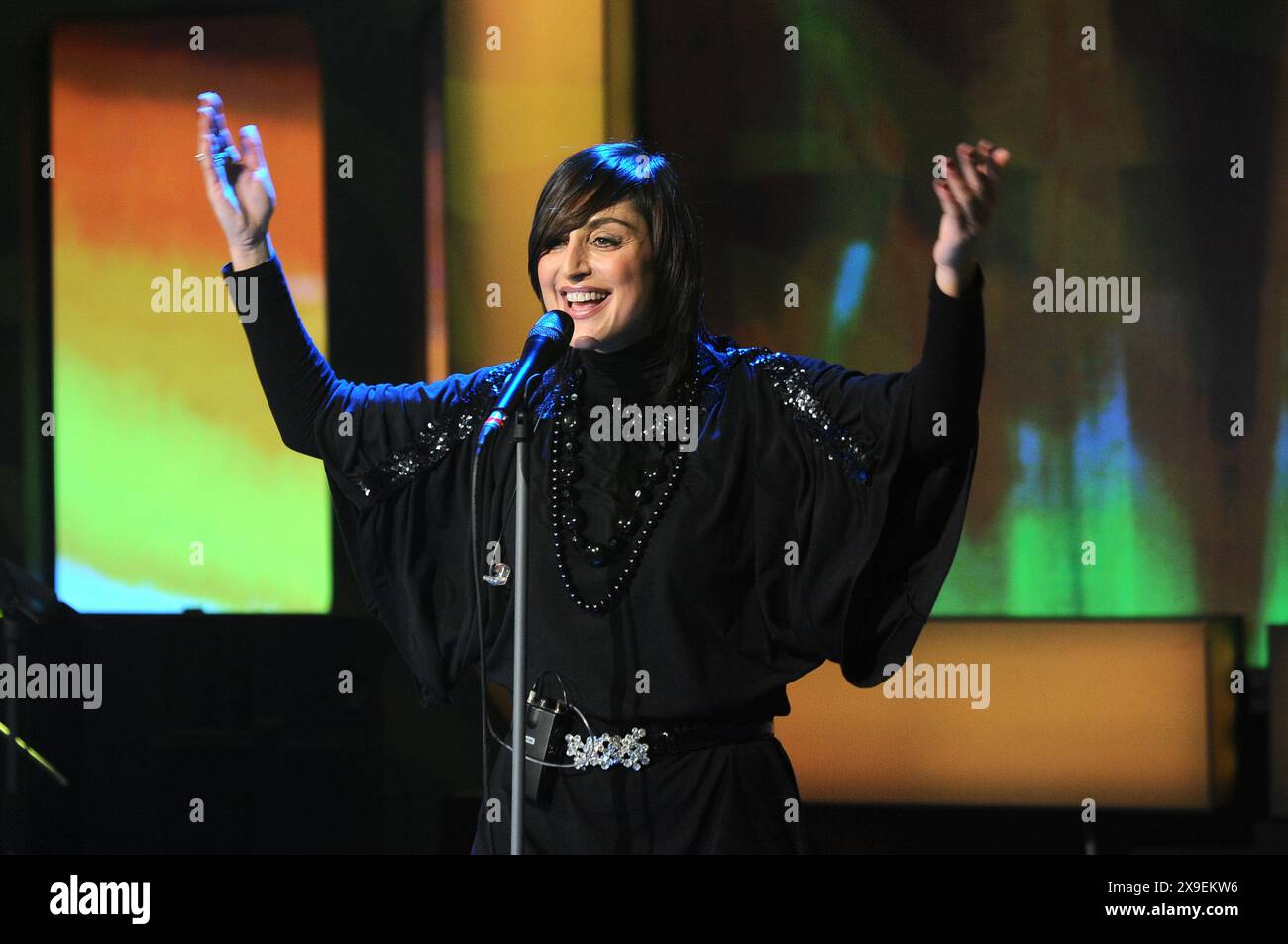 Milan Italy 29/11/2008:Roberta Faccani, singer of the Matia Bazar ...