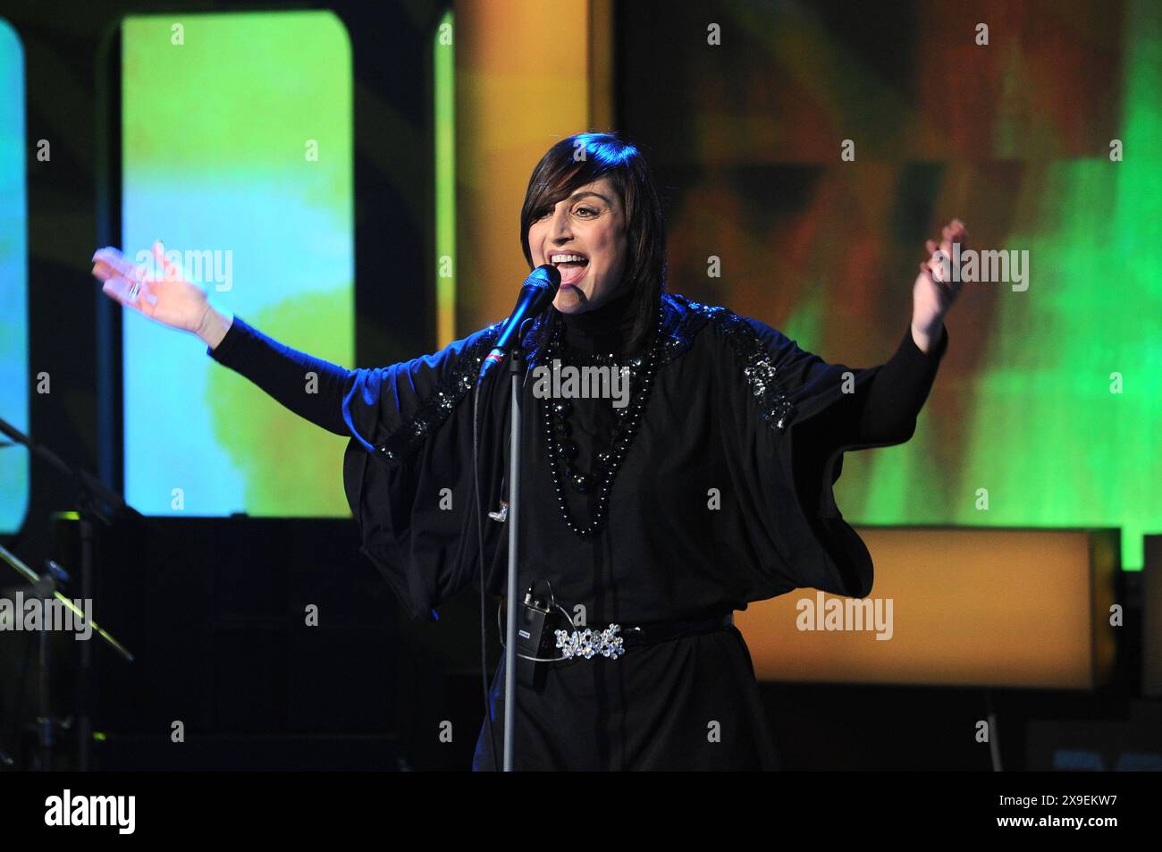 Milan Italy 29/11/2008:Roberta Faccani, singer of the Matia Bazar ...