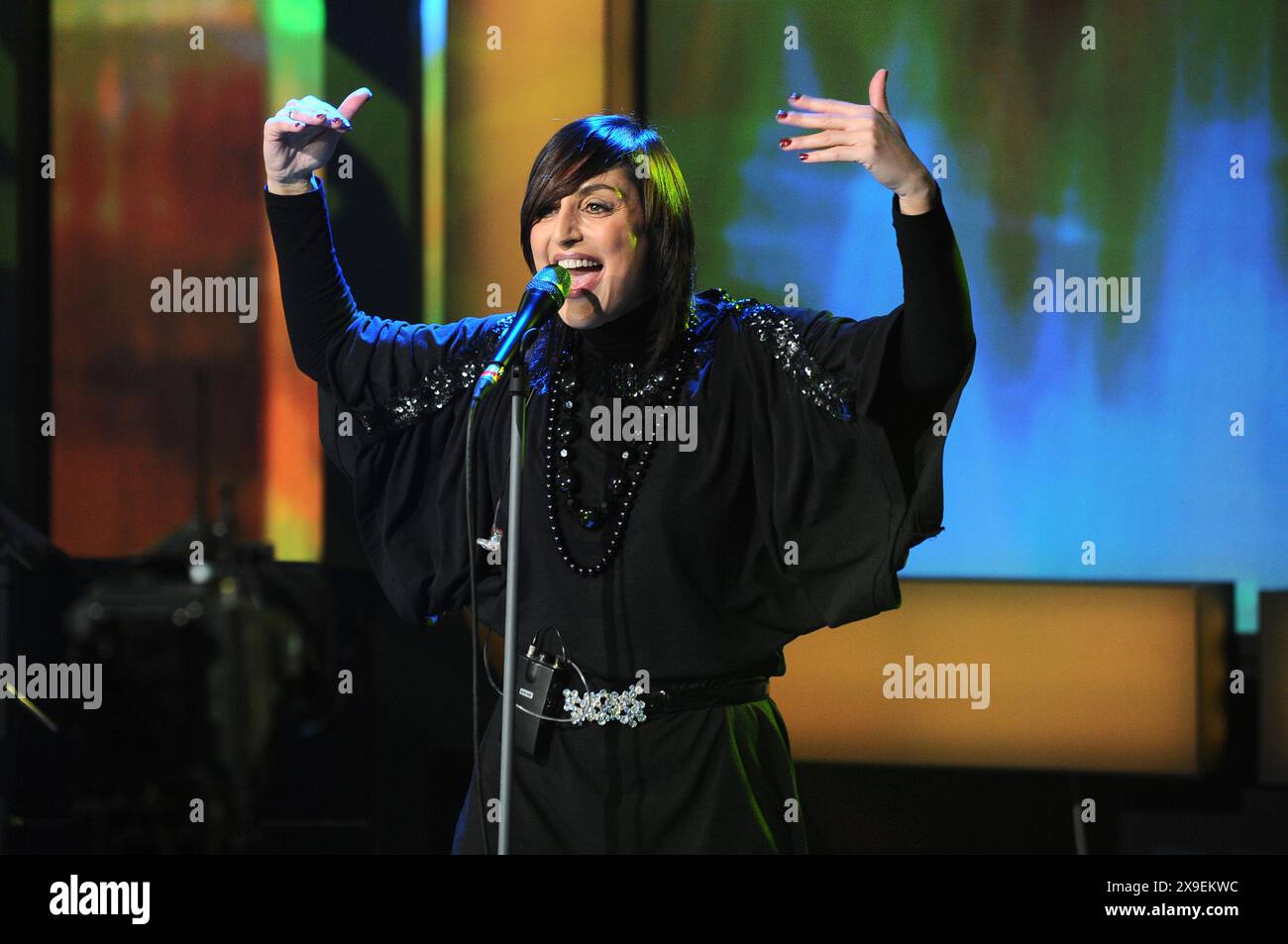 Milan Italy 29/11/2008:Roberta Faccani, singer of the Matia Bazar ...