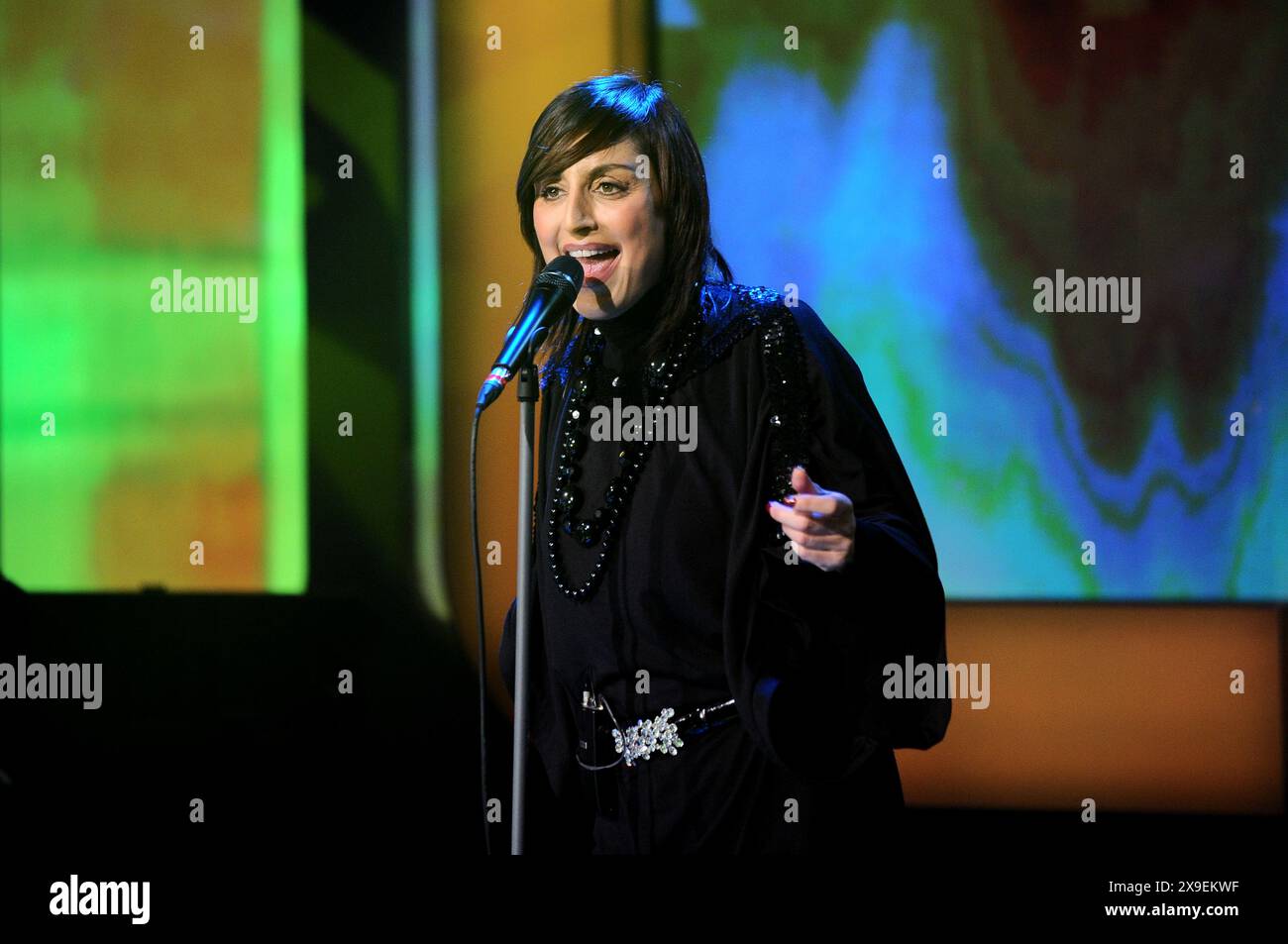 Milan Italy 29/11/2008:Roberta Faccani, singer of the Matia Bazar ...