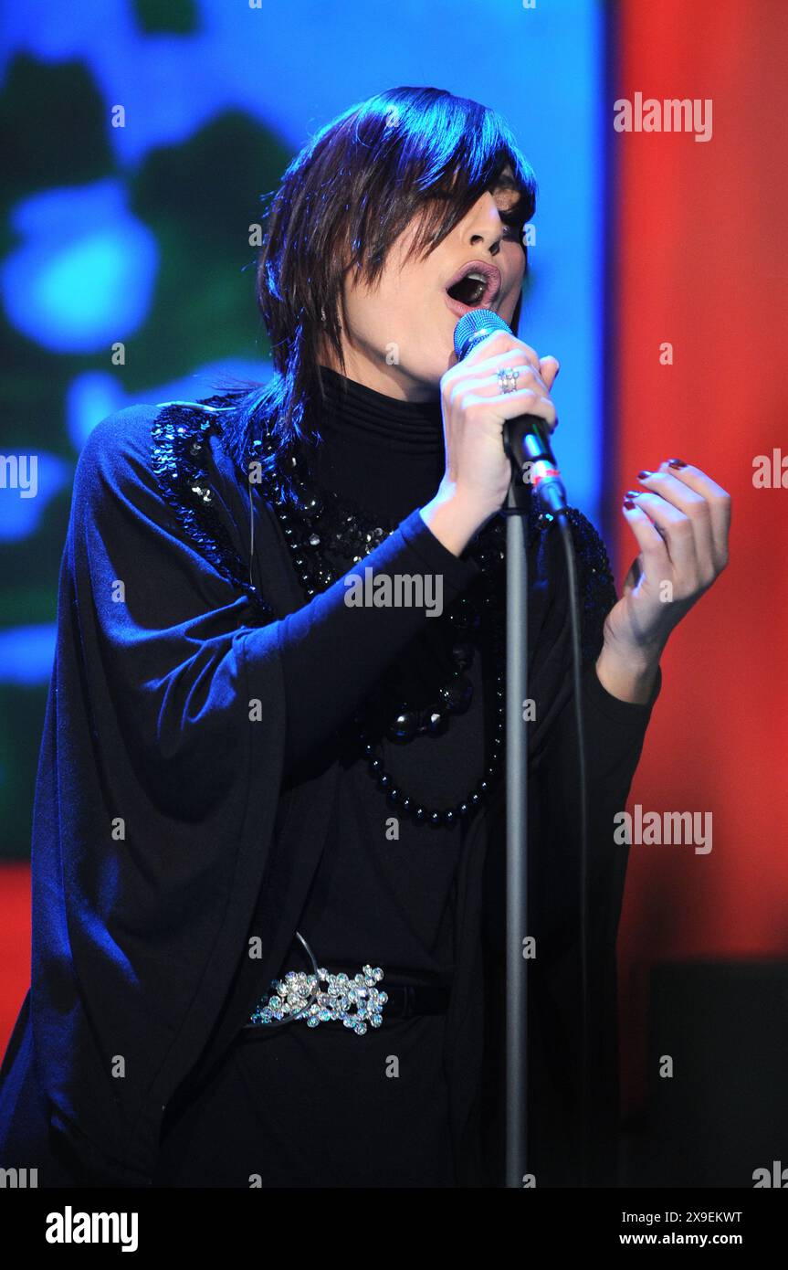Milan Italy 29/11/2008:Roberta Faccani, singer of the Matia Bazar ...