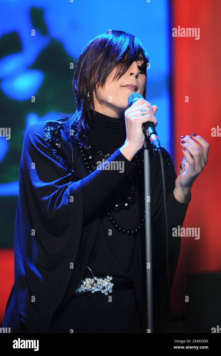 Milan Italy 29/11/2008:Roberta Faccani, singer of the Matia Bazar ...