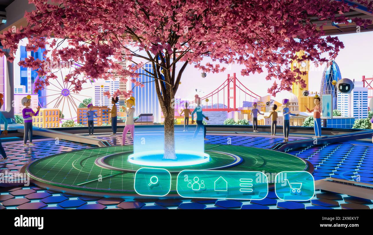 Ai 3d technology immersive hi-res stock photography and images - Alamy