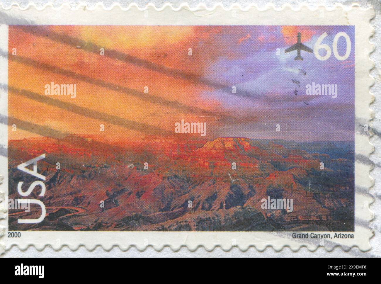 UNITED STATES - CIRCA 2000: stamp printed by United States, shows Grand ...