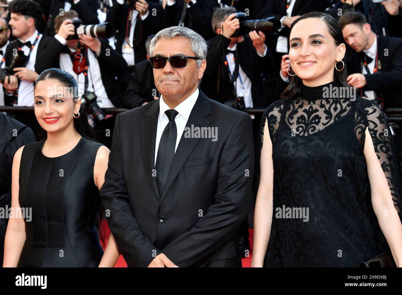 Setareh Maleki, Mohammad Rasoulof und Mahsa Rostami bei der Closing ...