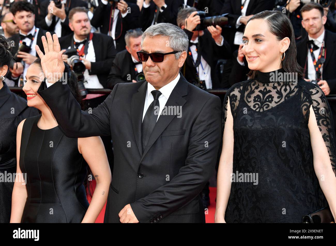 Setareh Maleki, Mohammad Rasoulof und Mahsa Rostami bei der Closing ...