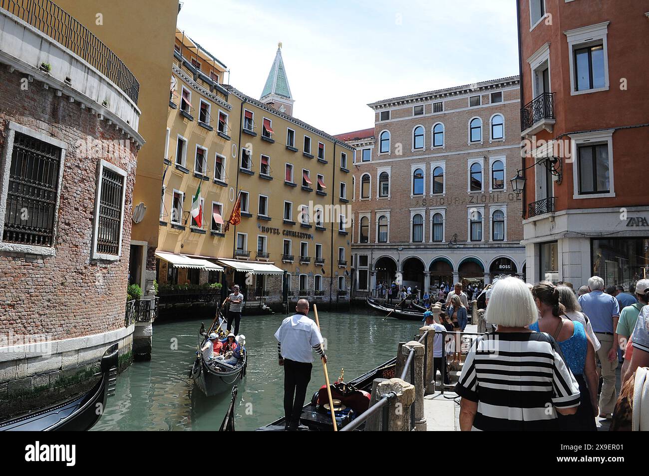 Venice/Itlay/29 May 2024/ .daily and business life in Venice island of ...
