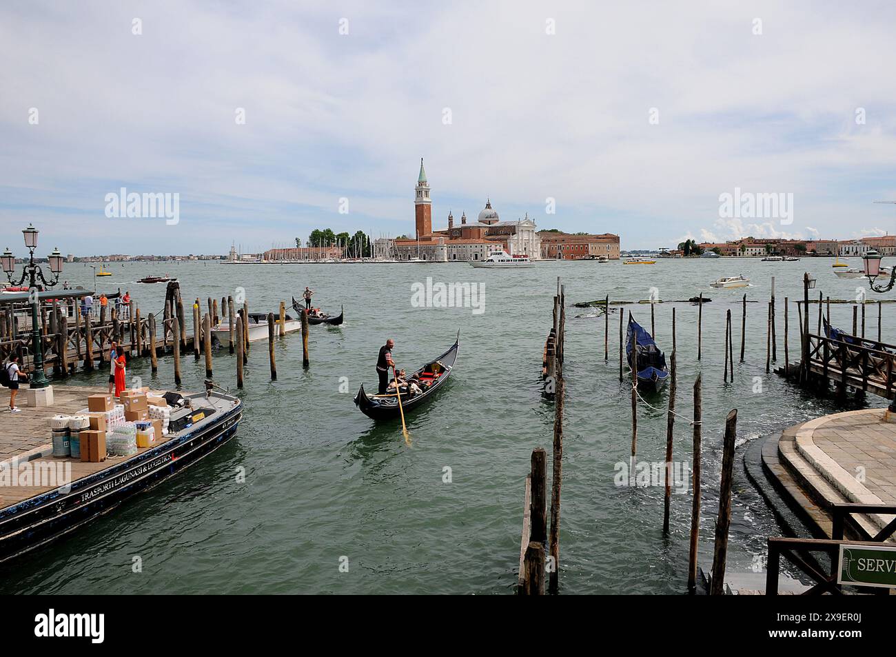 Venice/Itlay/29 May 2024/ .daily and business life in Venice island of ...