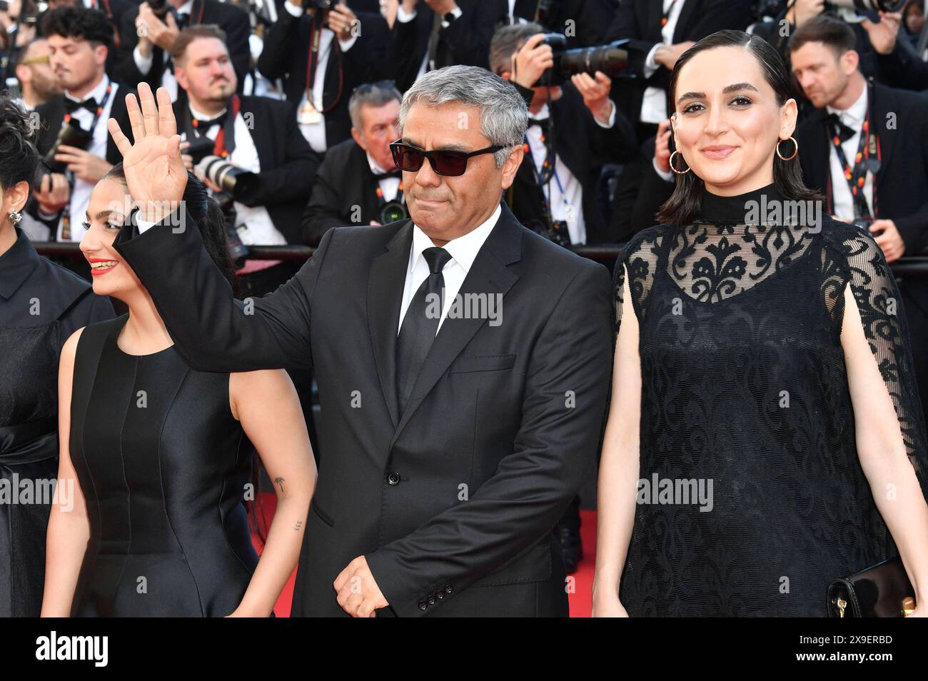 Setareh Maleki, Mohammad Rasoulof und Mahsa Rostami bei der Closing ...