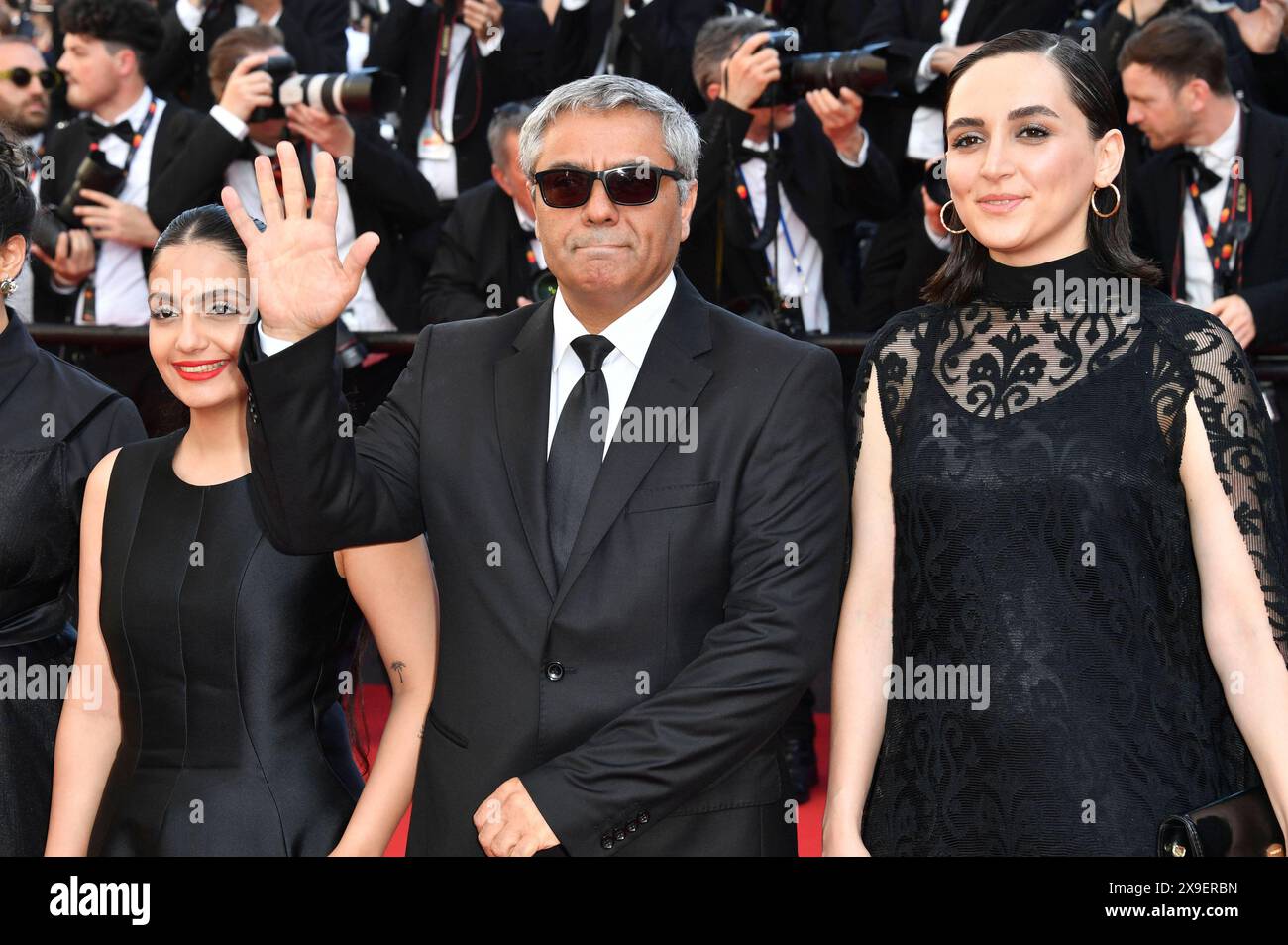 Setareh Maleki, Mohammad Rasoulof und Mahsa Rostami bei der Closing ...