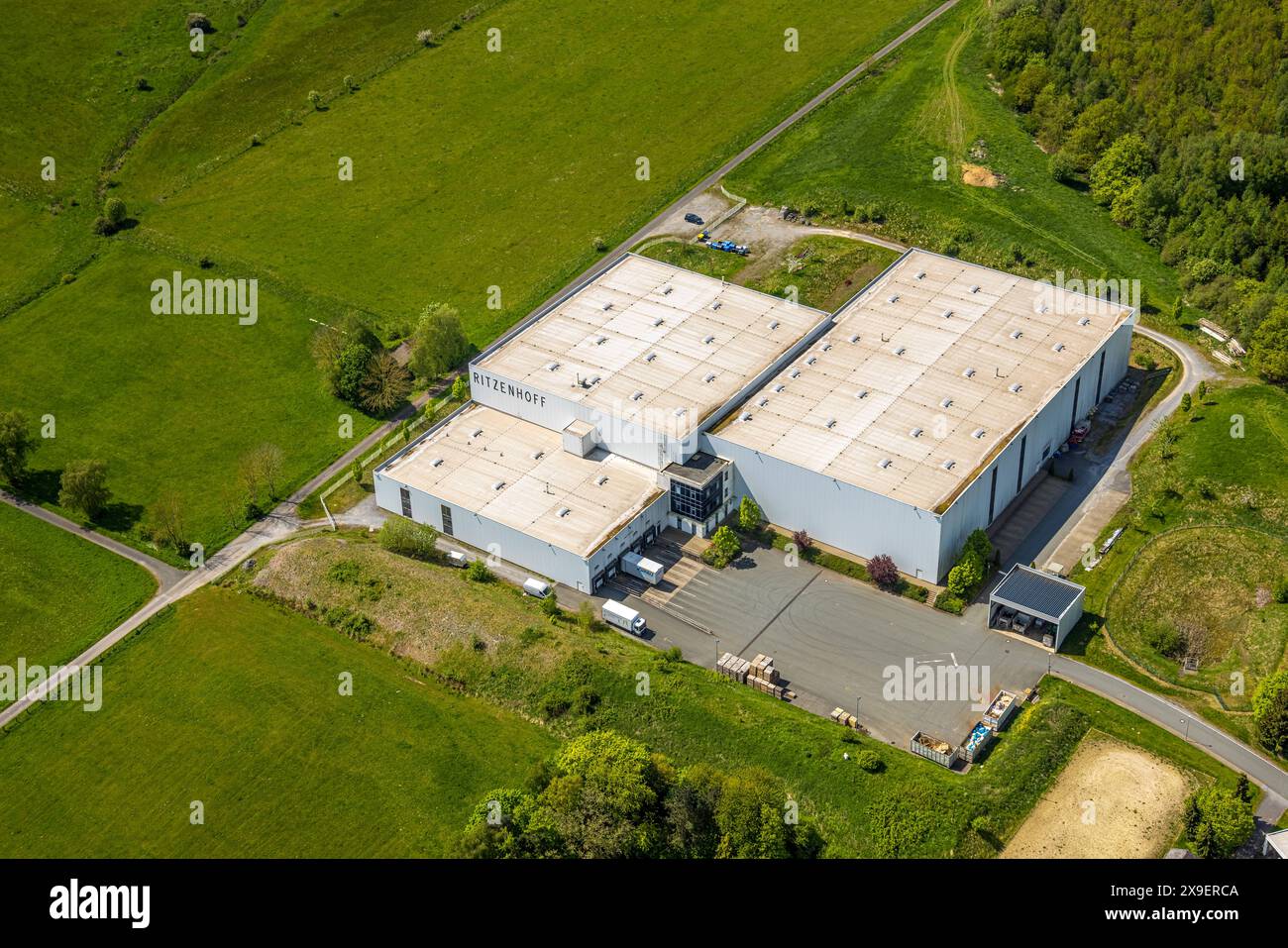 Industrie anlage luftbild hi-res stock photography and images - Alamy