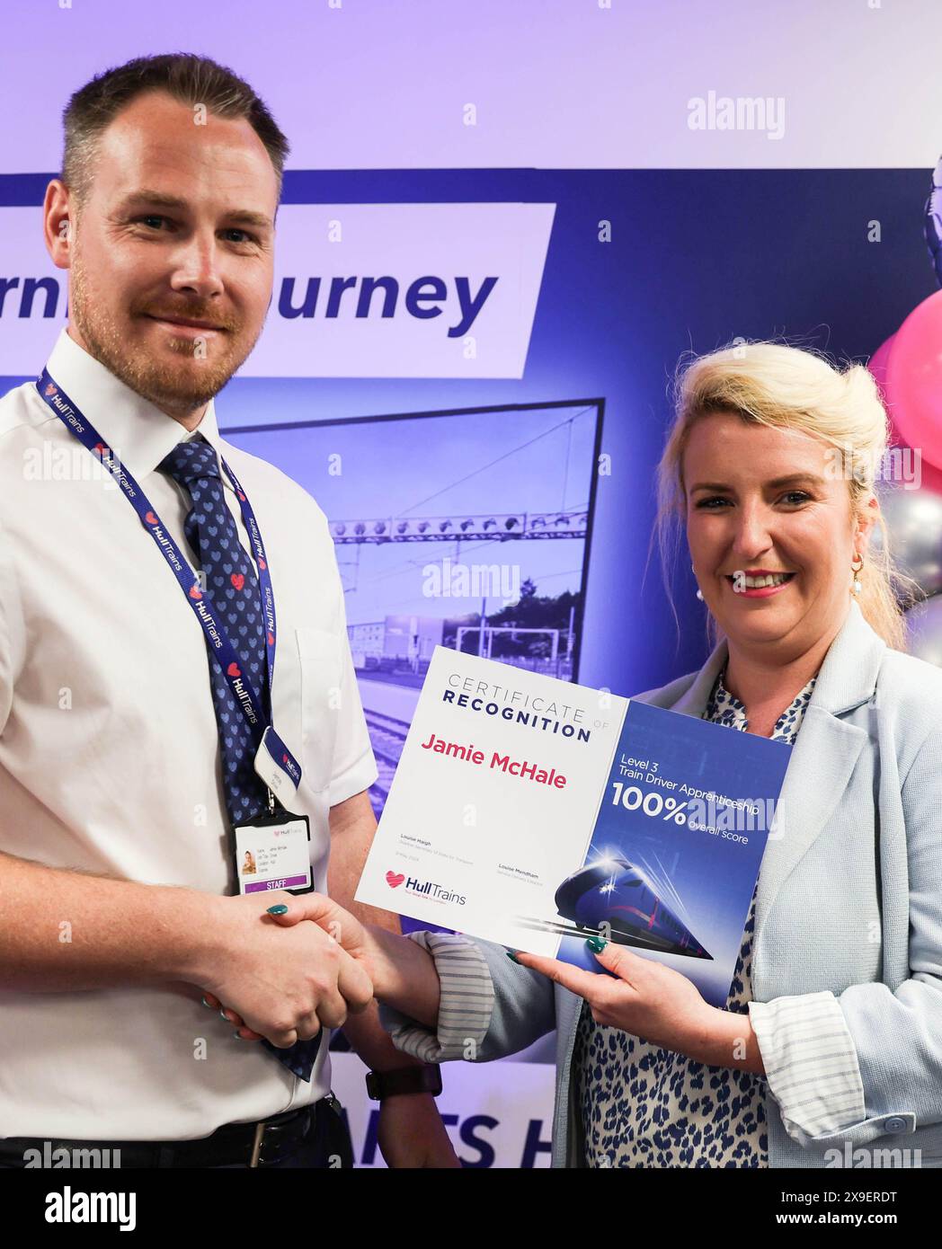 EDITORIAL USE ONLY Shadow transport secretary Louise Haigh with ...