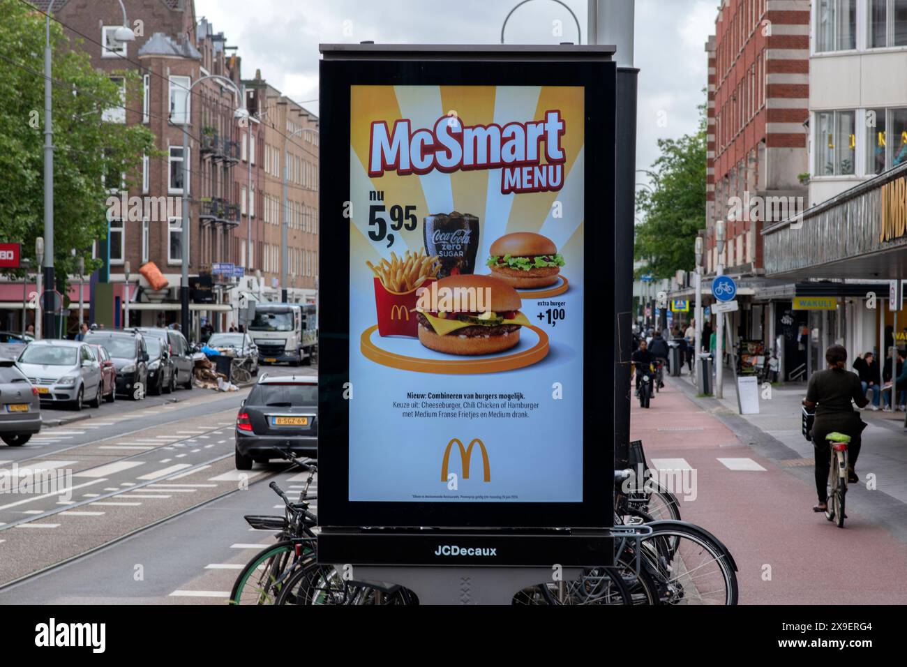 Billboard McSmart McDonalds At Amsterdam The Netherlands 30-5-2023 ...