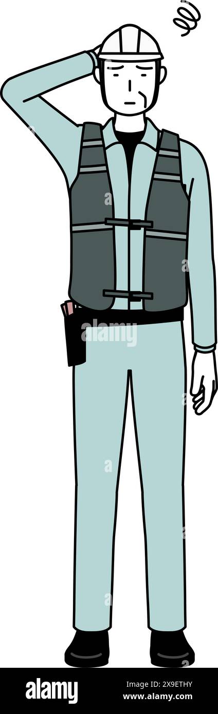 Man scratching head cartoon Cut Out Stock Images & Pictures - Alamy