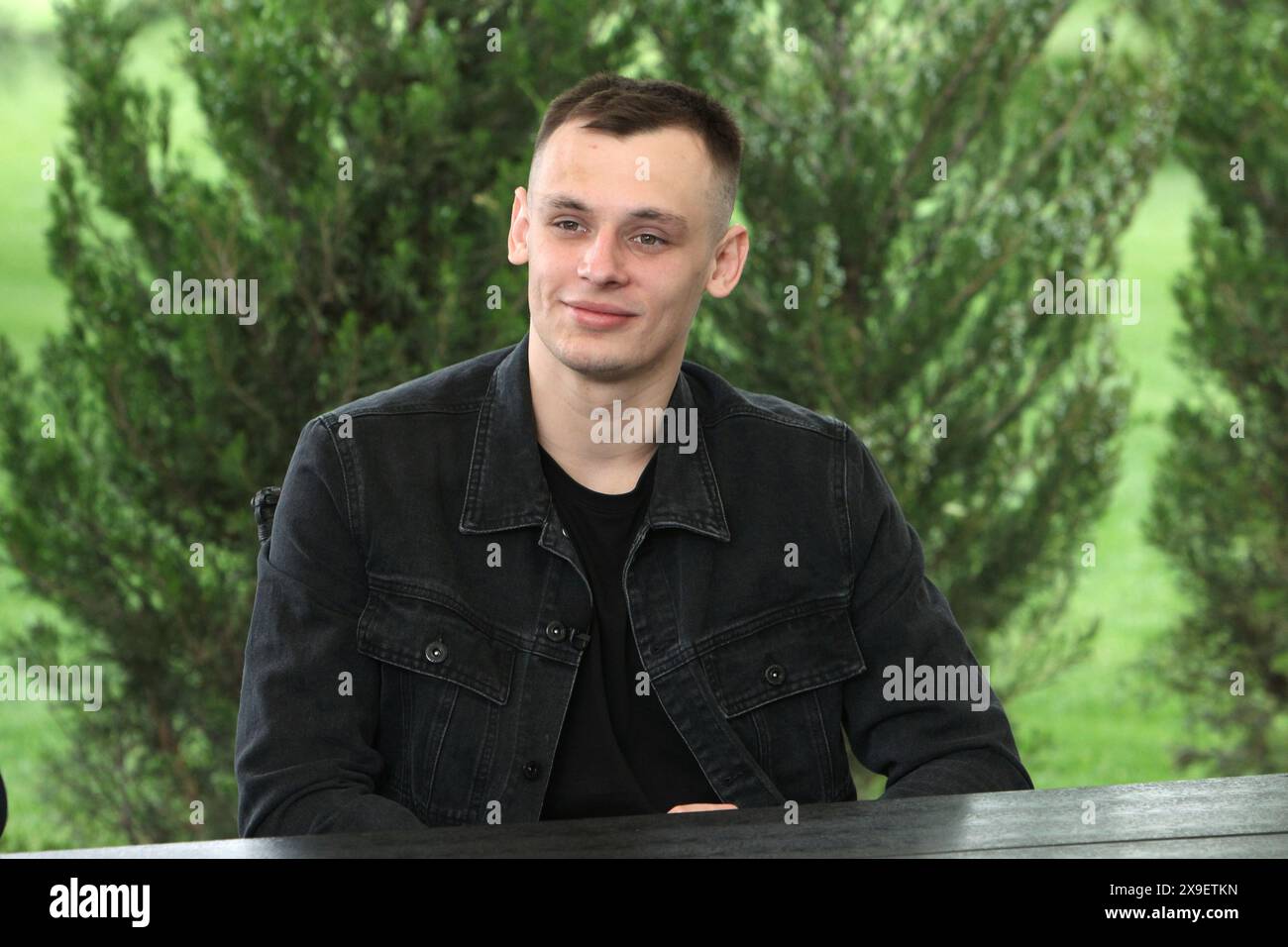 Non Exclusive: DNIPRO, UKRAINE - MAY 29, 2024 - Ukrainian swimmer Denys ...