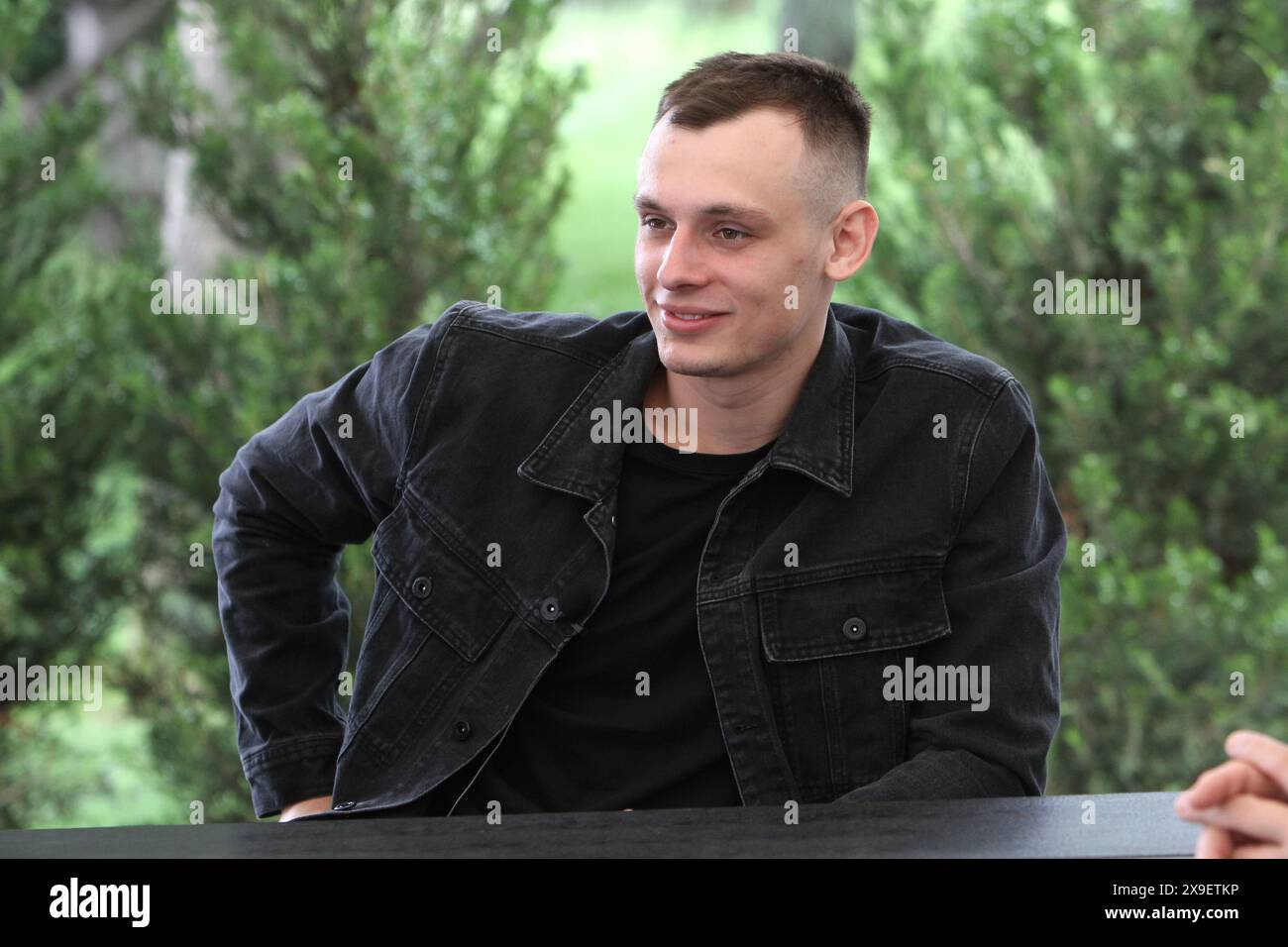 Non Exclusive: DNIPRO, UKRAINE - MAY 29, 2024 - Ukrainian swimmer Denys ...