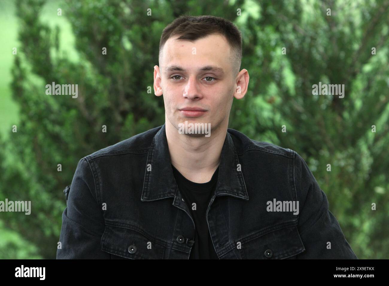 Non Exclusive: DNIPRO, UKRAINE - MAY 29, 2024 - Ukrainian swimmer Denys ...