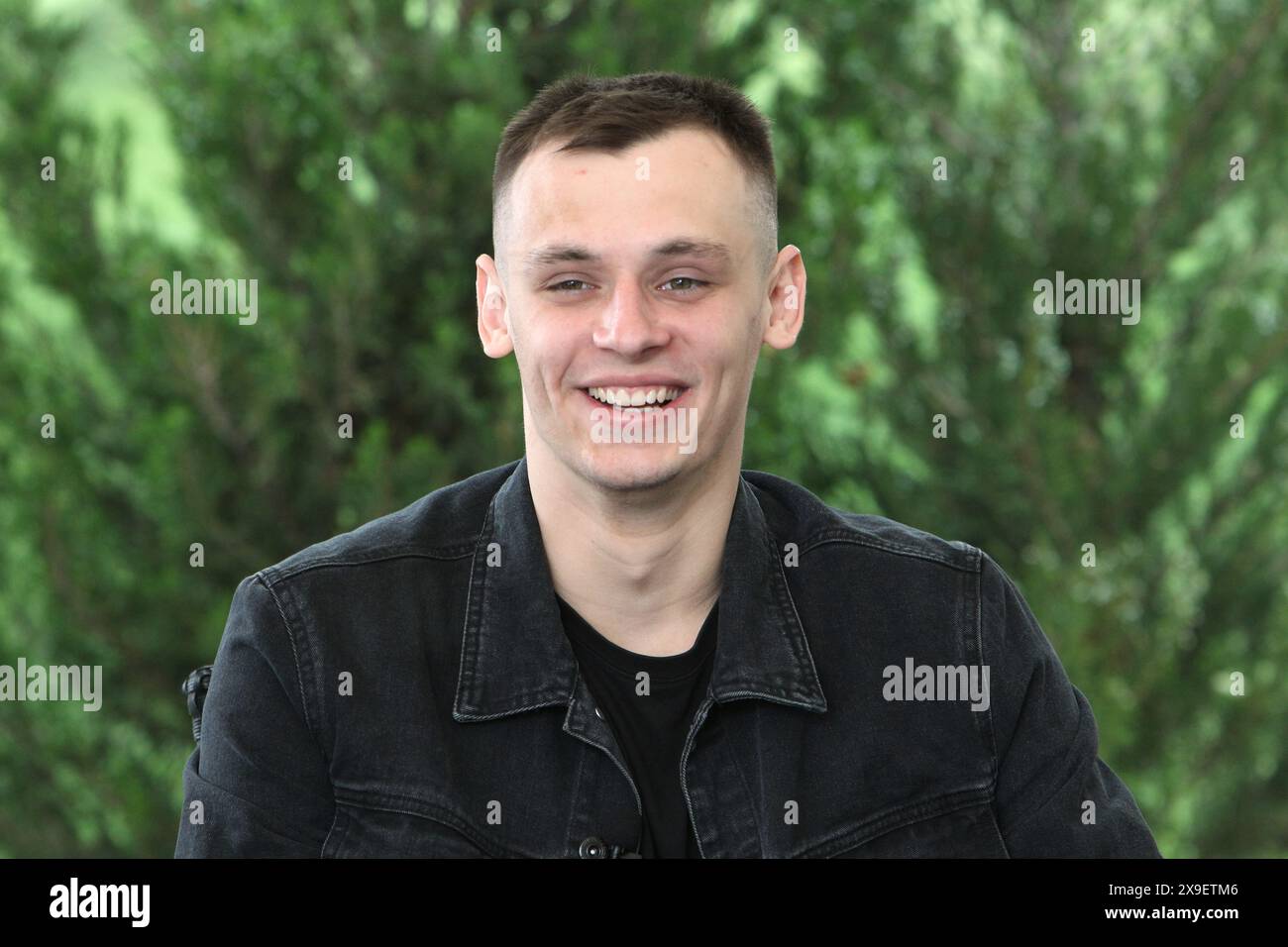 Non Exclusive: DNIPRO, UKRAINE - MAY 29, 2024 - Ukrainian swimmer Denys ...