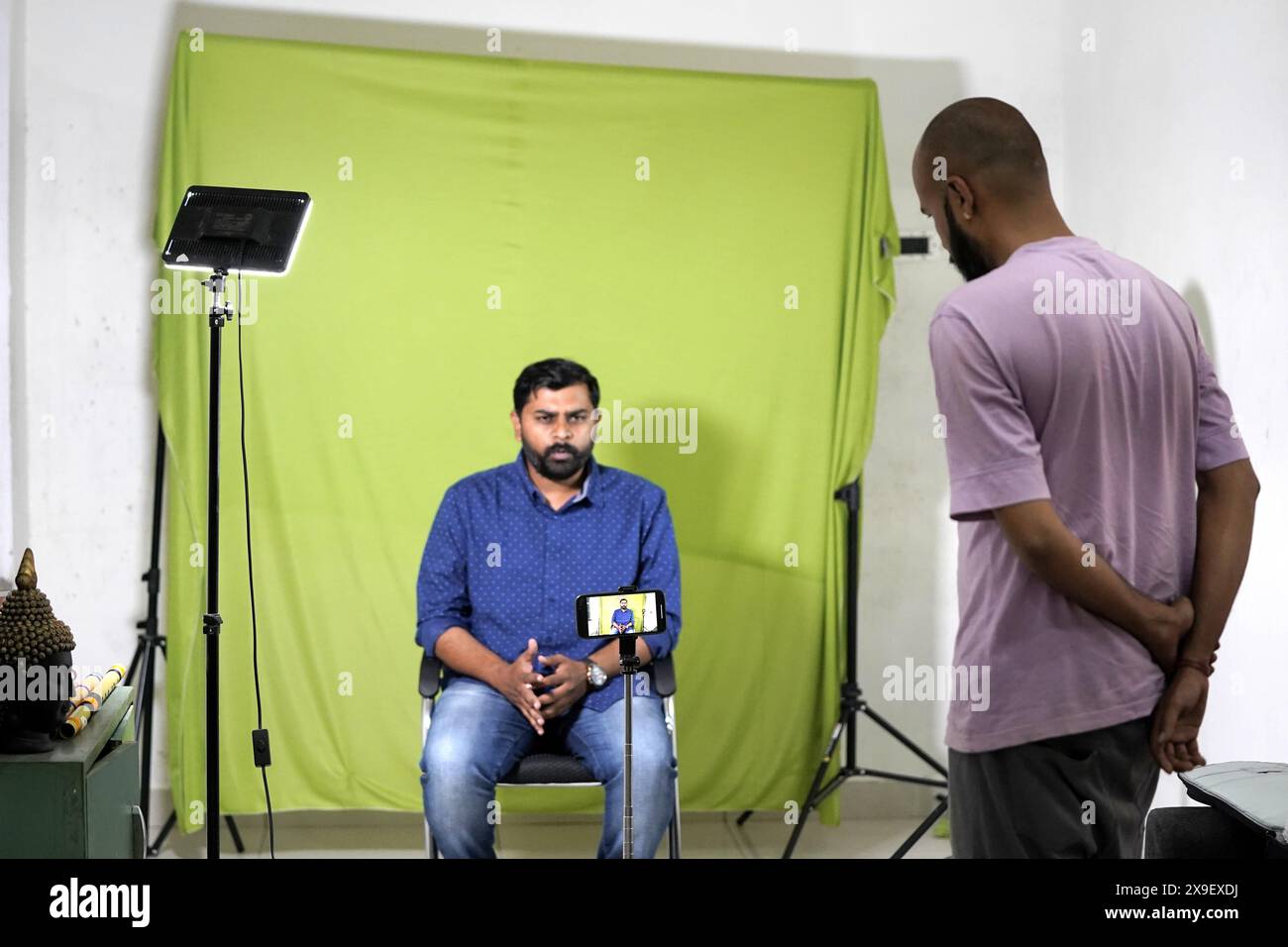 15 May 2024, India, Ajmer: Divyendra Singh Jadoun, owner of Polymath ...