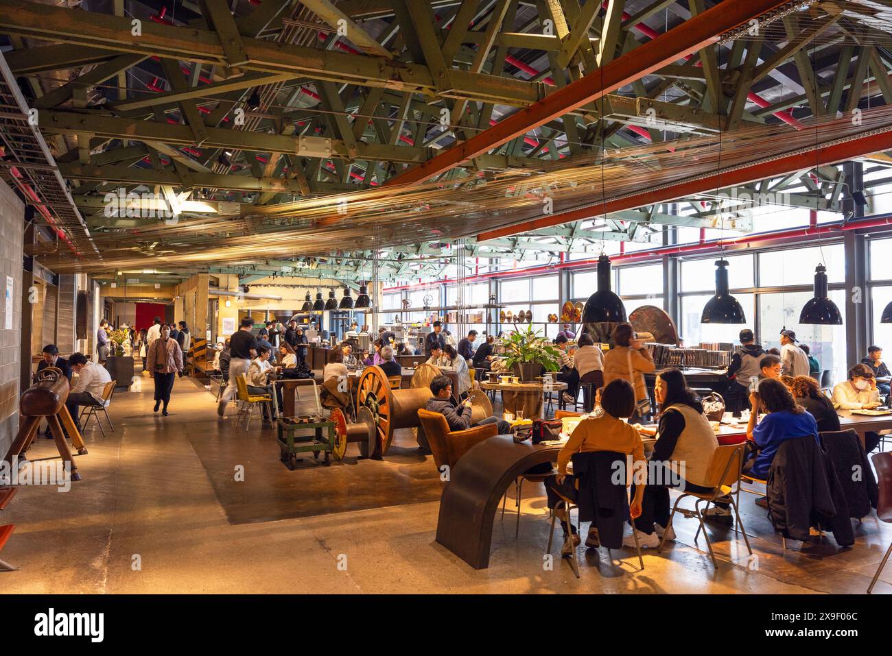 Terarosa Cafe inside F1963 cultural centre, Busan, South Korea Stock ...