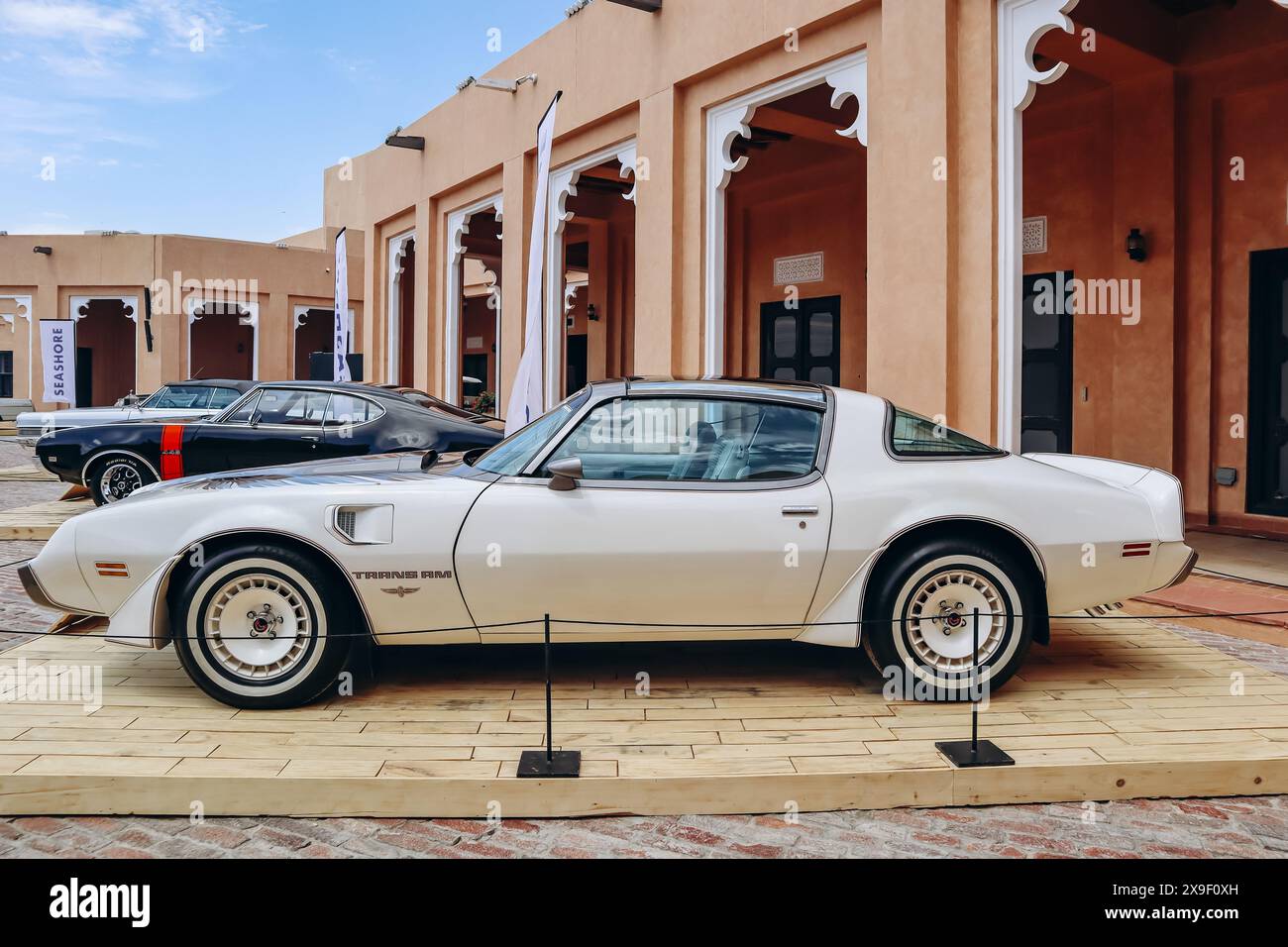 Doha, Qatar - 1 May 2024: Vintage Pontiac Trans AM from 1980 ...