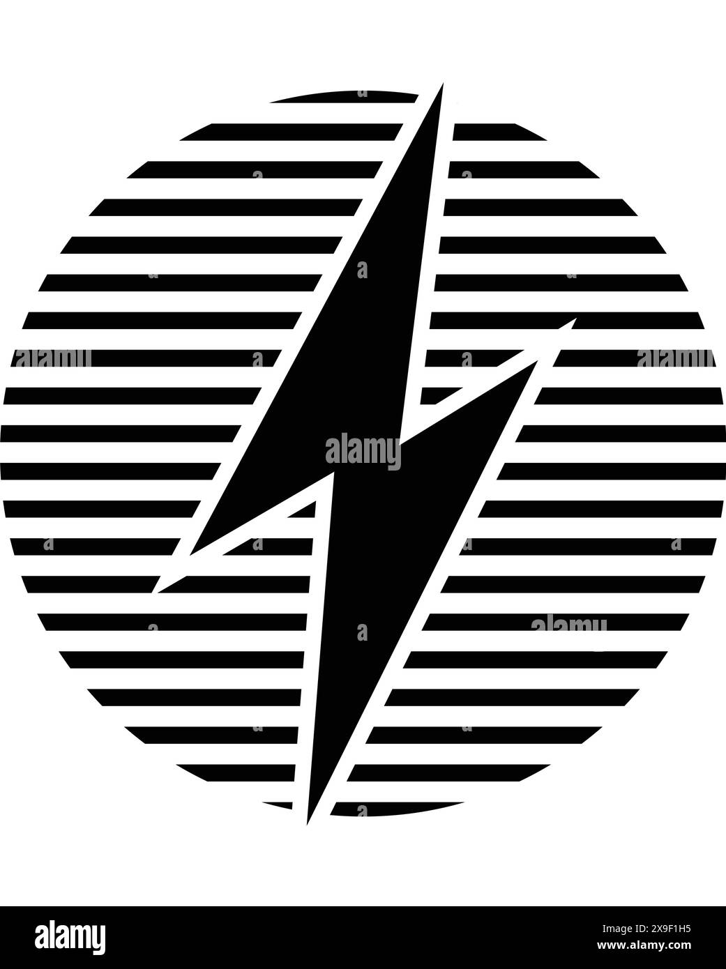 Thunder Power sign, thunder symbol, electric power icon, Energy symbol, Power Switch icon, black ...