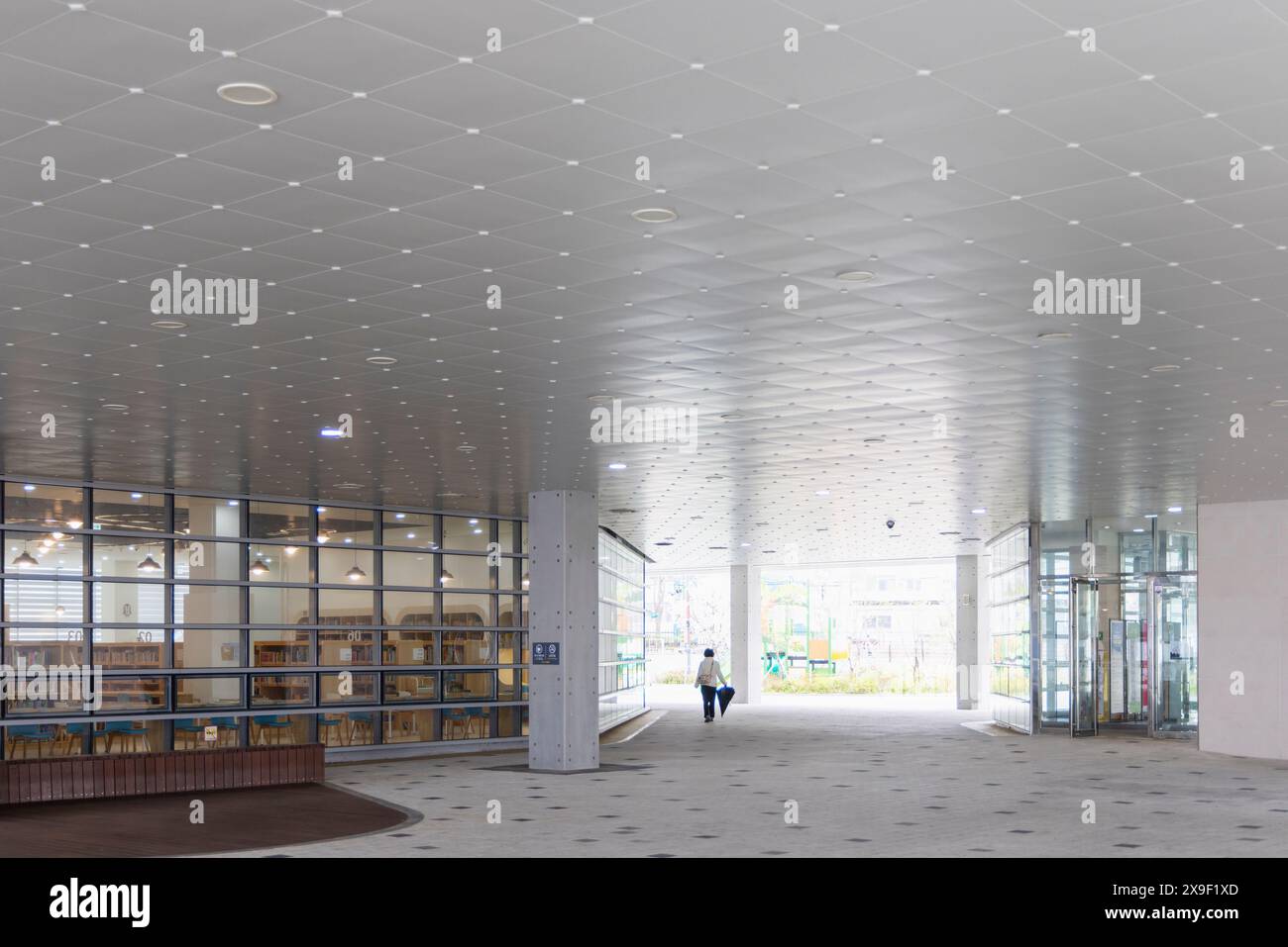 Busan Library, Daekpo, Busan, South Korea Stock Photo - Alamy