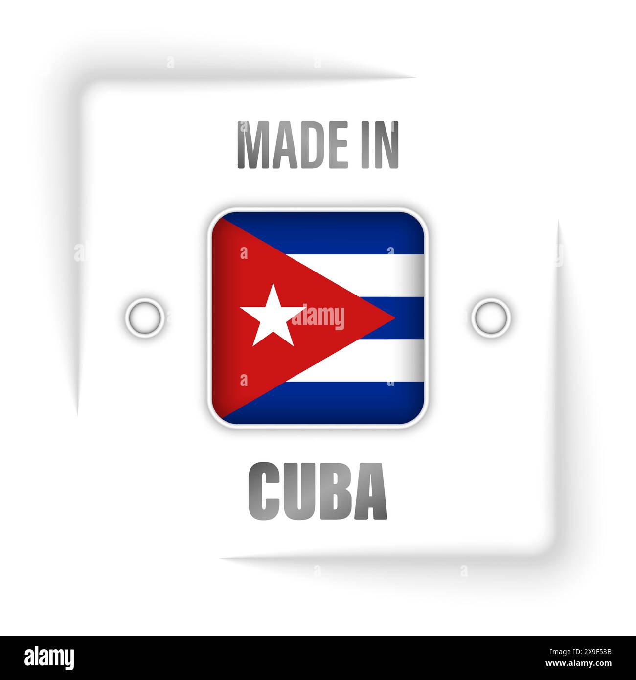 Made in Cuba graphic and label. Element of impact for the use you want ...