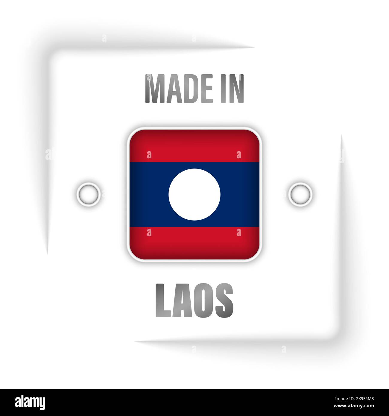 Bright day in laos Stock Vector Images - Alamy