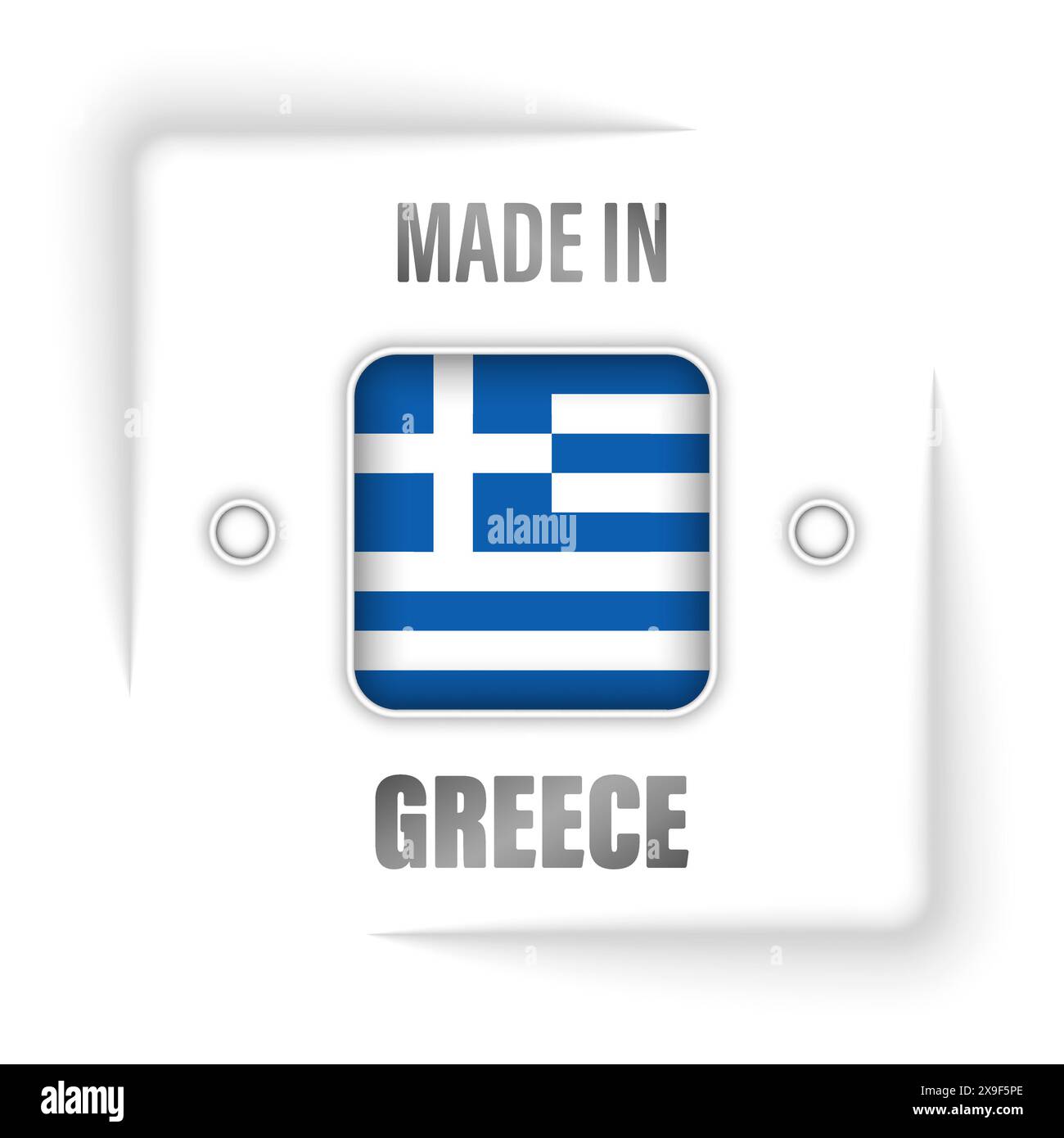 Made in Greece graphic and label. Element of impact for the use you ...