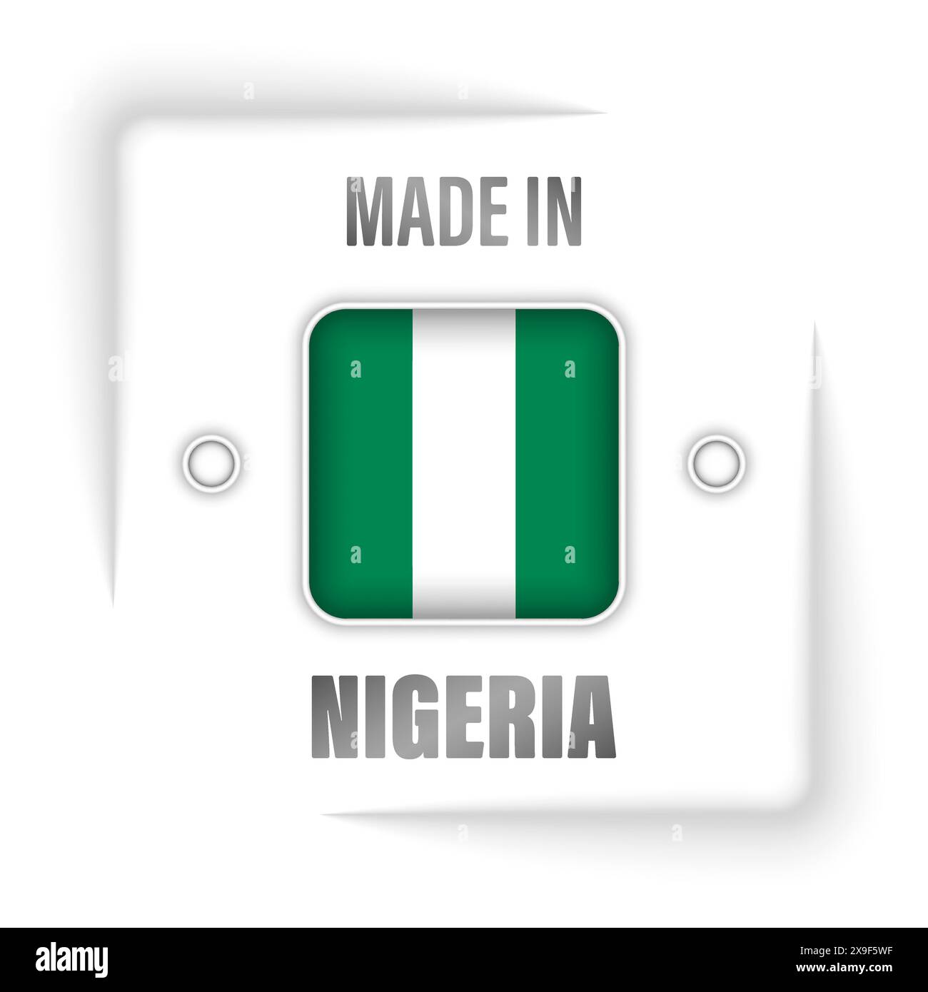 Made in nigeria label hi-res stock photography and images - Alamy