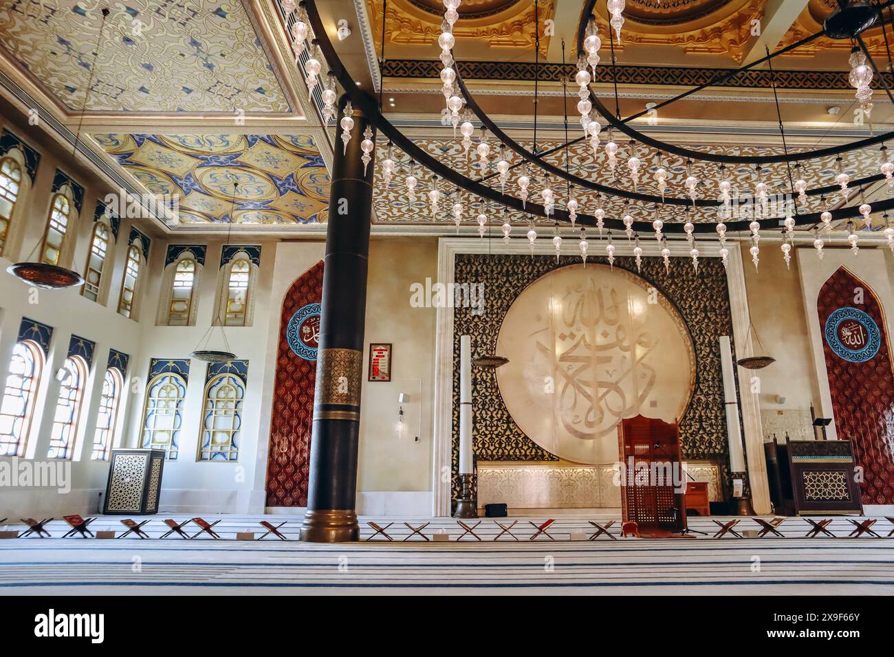 The Katara Mosque, sometimes referred to as the Blue Mosque of Katara ...