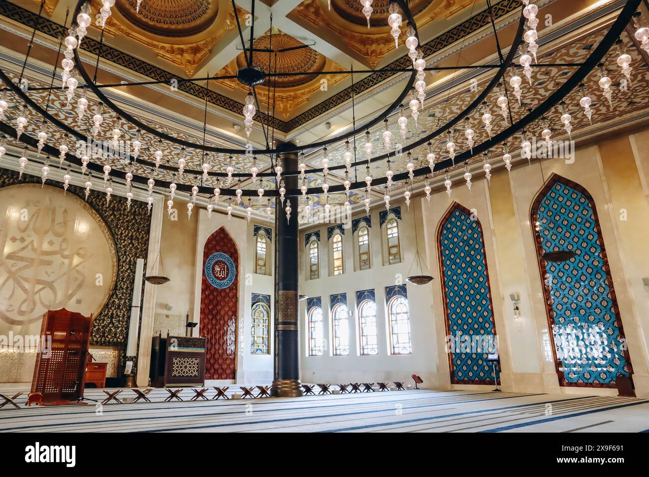 The Katara Mosque, sometimes referred to as the Blue Mosque of Katara ...