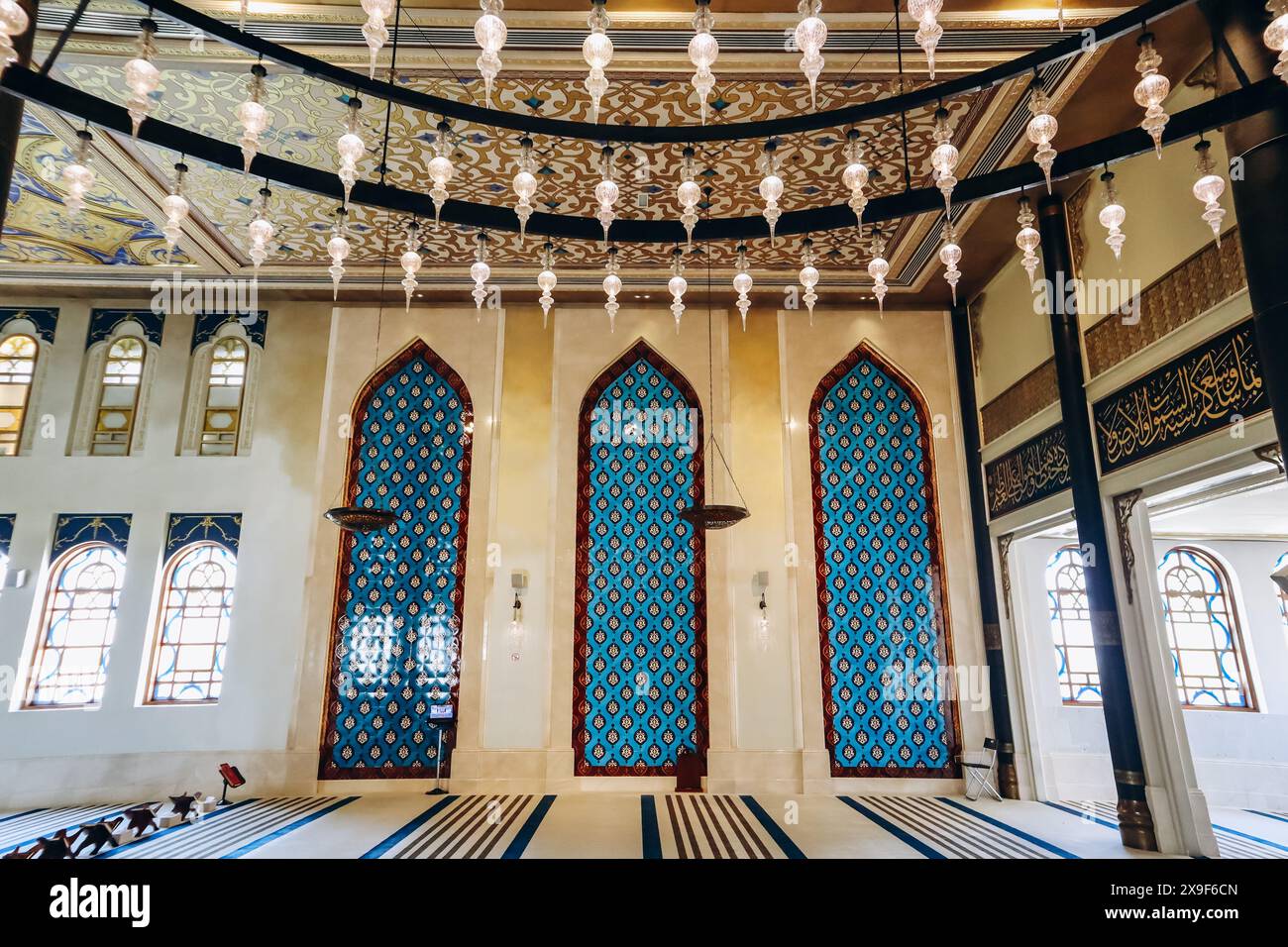 The Katara Mosque, sometimes referred to as the Blue Mosque of Katara ...