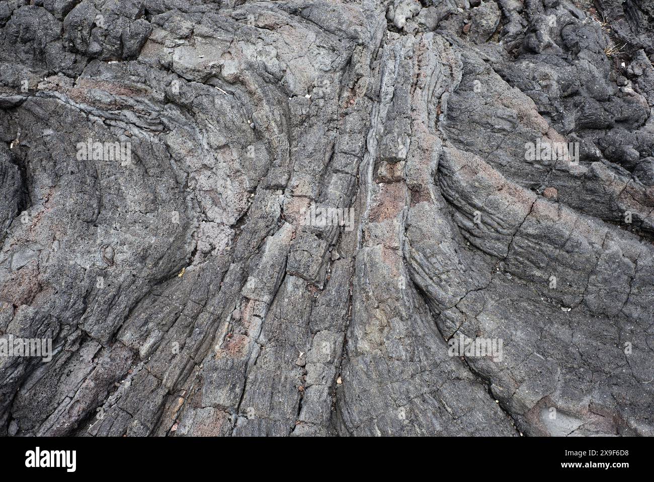 Solidified Lava Rock Flow Stock Photo - Alamy