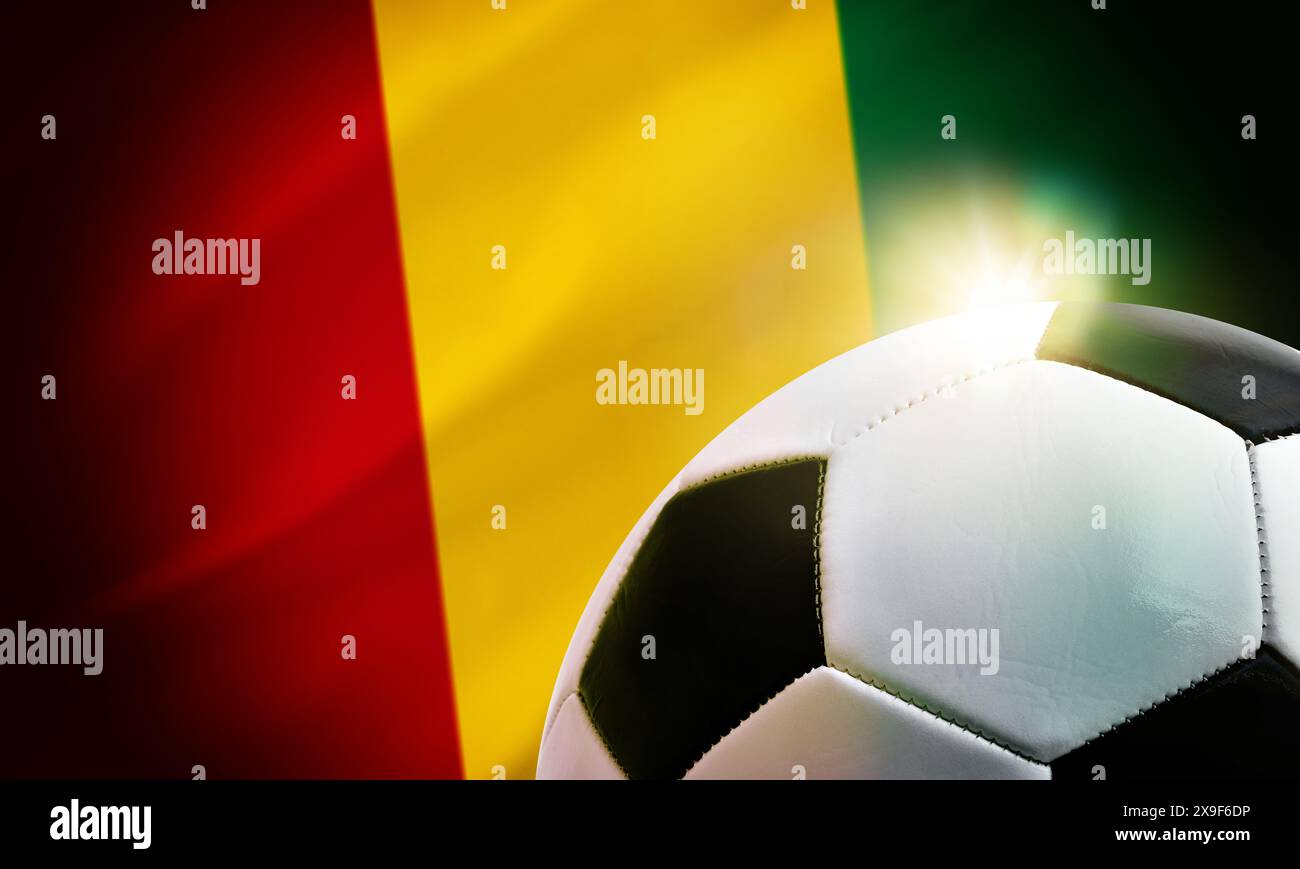 Guinea flag soccer ball hi-res stock photography and images - Alamy