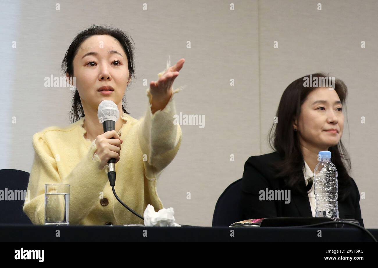 Seoul, South Korea. 31st May, 2024. (In this photos Pool) South Korean ...