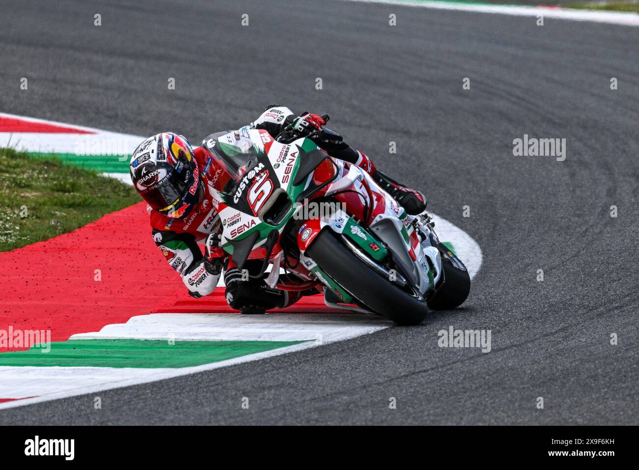 Mugello, Italy. 31st May, 2024. Johann Zarco French CASTROL Honda LCR ...